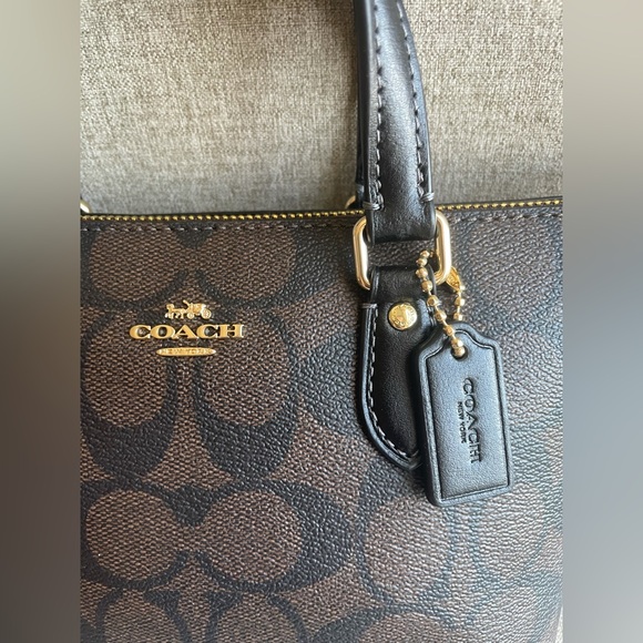 Coach | Bags | Nwtcoach Mini Gallery Crossbody In Signature Canvas ...